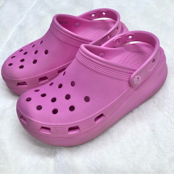 CROCS | Shoes | Crocs Cutie Crush Pink Platform Clogs | Poshmark
